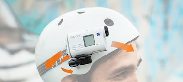 Helmet Side Mount for Action Cam | VCT-HSM1 | Sony UK | Sony Estonia